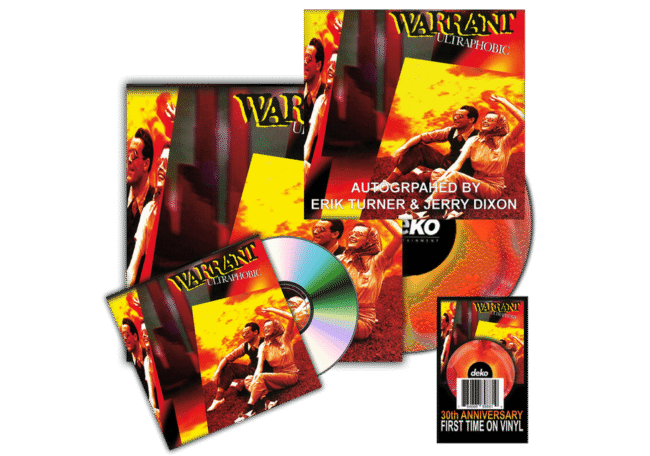 Warrant Gets 30th Anniversary Remastered Release Of Ultraphobic Album