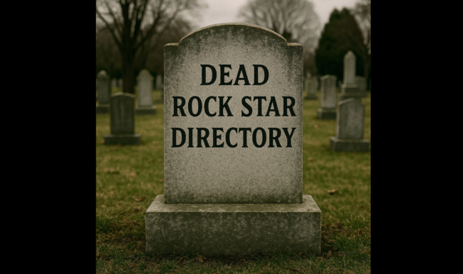 Dead Rock Star Directory - XS ROCK